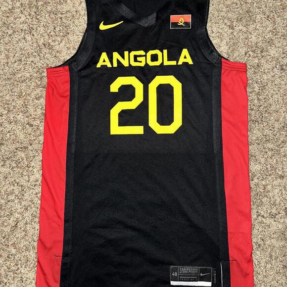 Nike | Shirts | Nike 220 Tokyo Olympic Game Issued Jersey Angola | Poshmark